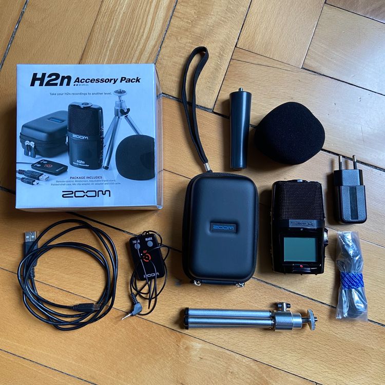 ZOOM H2N Recorder inkl. komplettes Zubehör (neuwertig) (Gebraucht) in ...