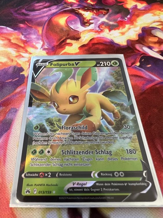 Folipurba V (CRZ 013) / Pokemon / Zenit der Könige (Neu (gemäss ...