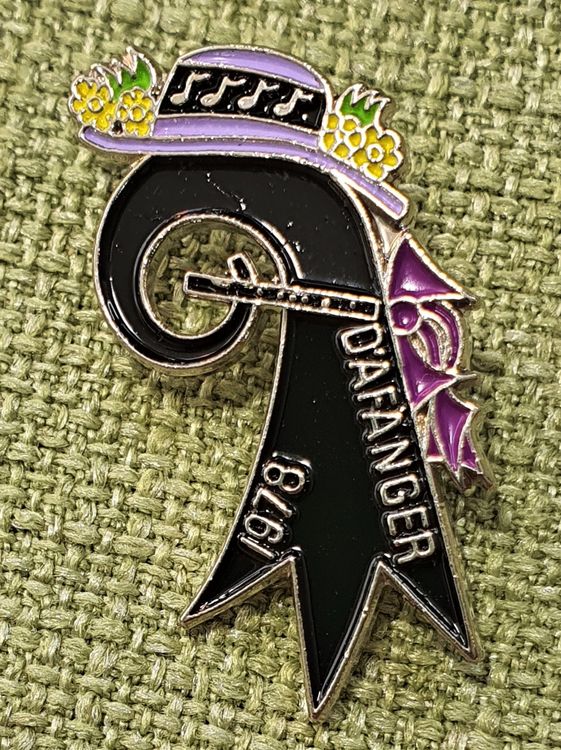 O806 - Pin Basler Fasnacht Baslerstab D'Afänger 1978 (Gebraucht) in Reinach BL für CHF 2 – mit ...