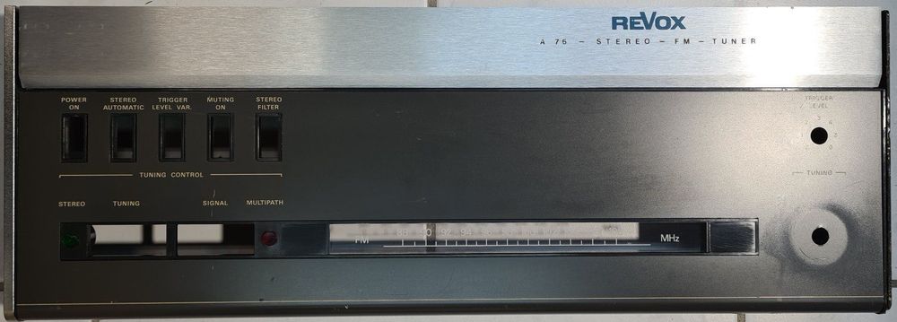 REVOX A76 - Tuner, Face avant | Kaufen auf Ricardo