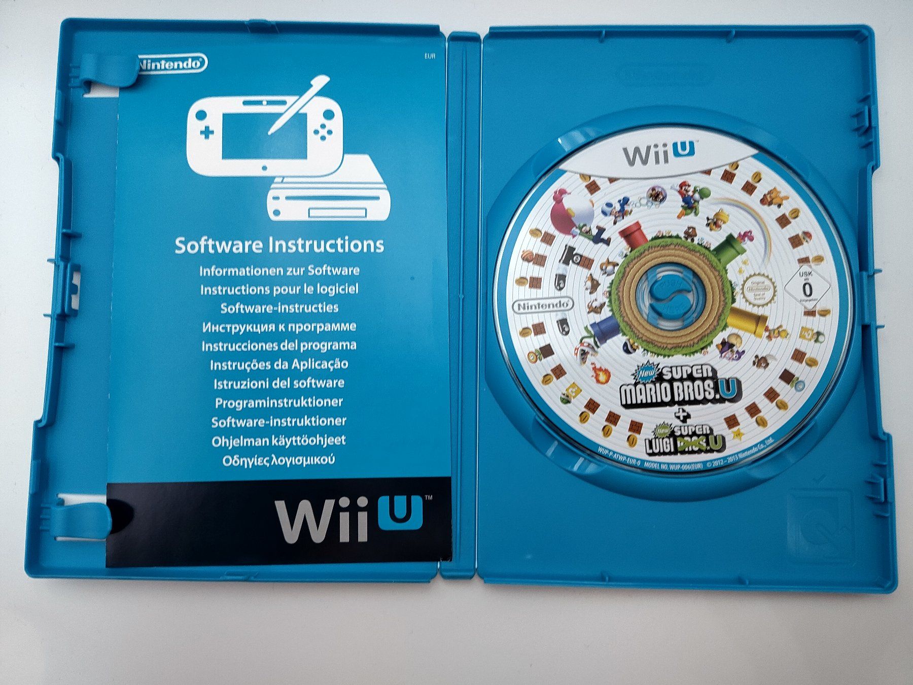 New Super Mario Bros.U + New Super Luigi.U (Nintendo Wii U) (Gebraucht ...