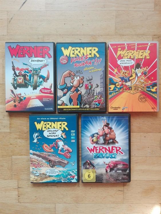 Werner (1-5) -Collection- (Gebraucht) in St.Gallen für CHF 17 – mit Lieferung auf Ricardo kaufen