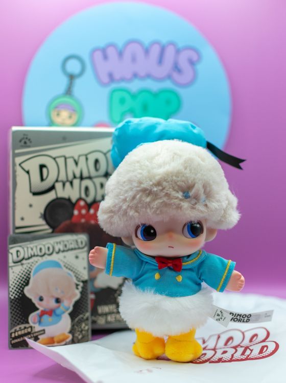POP MART x DISNEY Dimoo World Series DONALD DUCK'S SINGING (Neu und ...