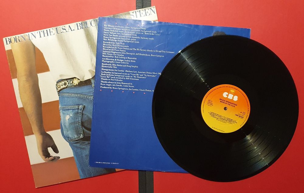 Schallplatte (LP) Bruce Springsteen - Born in the USA (Gebraucht) in ...