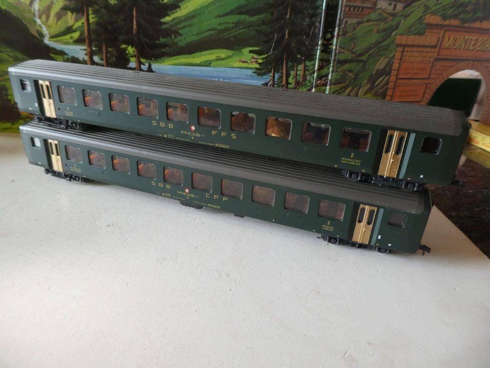Roco 4238 2 SBB Personenwagen H0 GL | Kaufen auf Ricardo