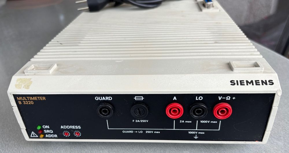 Siemens Multimeter B3220 PC Messgerät 7KB3220-2xx11 (Gebraucht) in ...