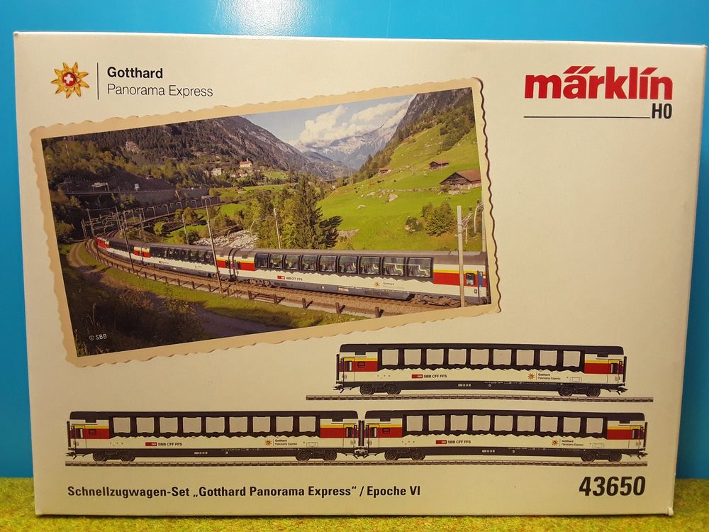 Märklin 43650 __ Gotthard Panorma Express __ Spur H0 (Gebraucht) in Uerikon für CHF 181 – mit ...
