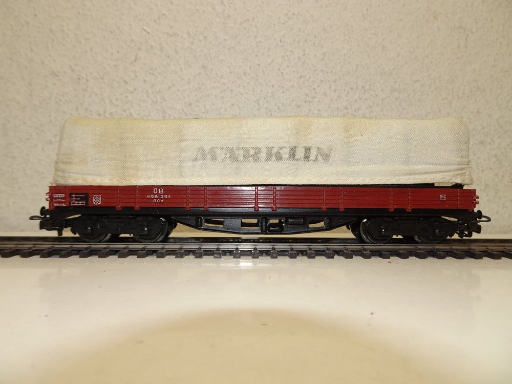 Märklin Güterwagen Blachenwagen DB 496 391 HO 4517 (6) (Gebraucht) in ...