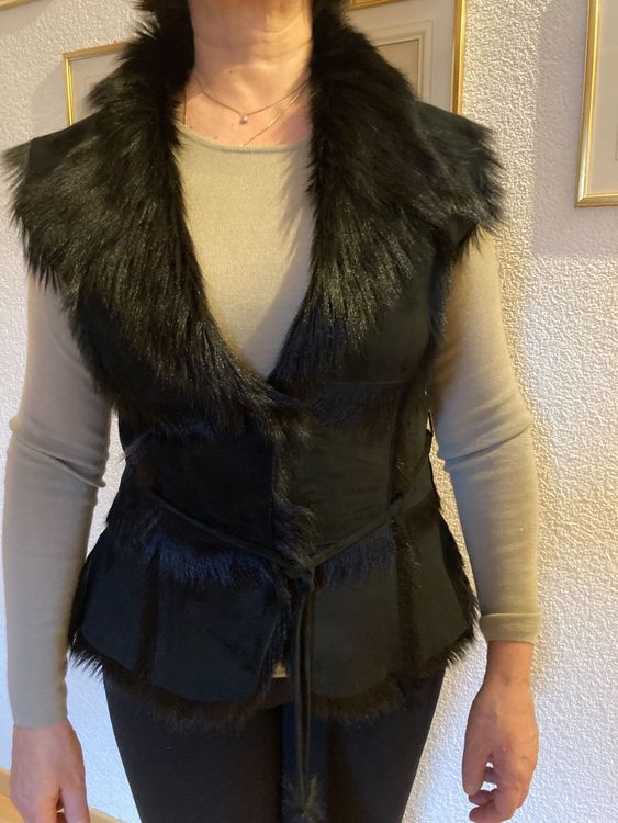 Gilet Leder Ziegenfell (Gebraucht) in Niederweningen für CHF 35 – mit Lieferung auf Ricardo kaufen