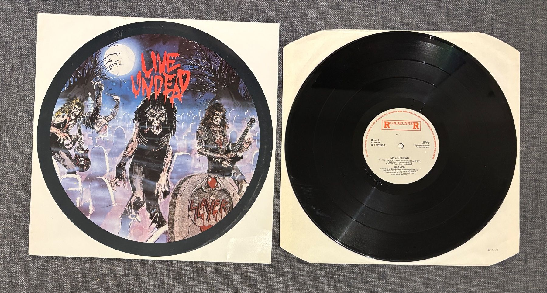 Slayer – Live Undead LP - Heavy Metal Thrash Metal \m/ (Gebraucht) in ...