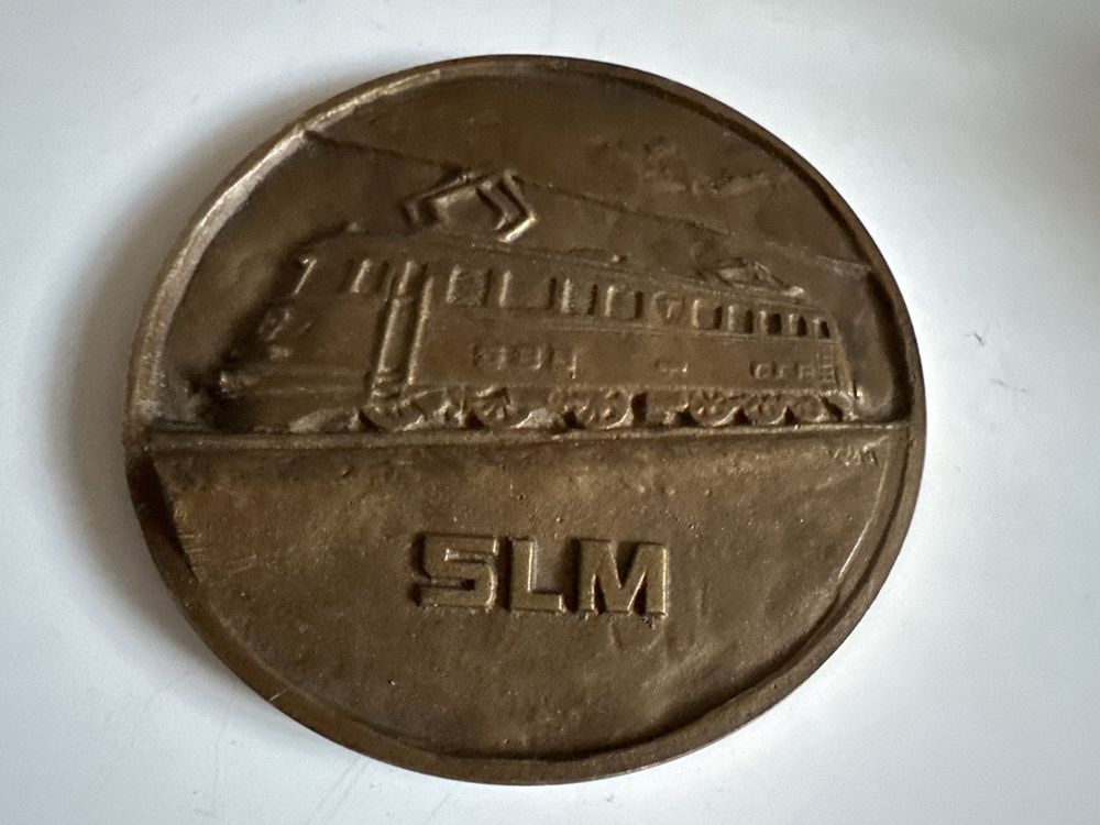 Metal-Abzeichen einer SBB -Lokomotive (SLM) (Gebraucht) in Zürich für ...