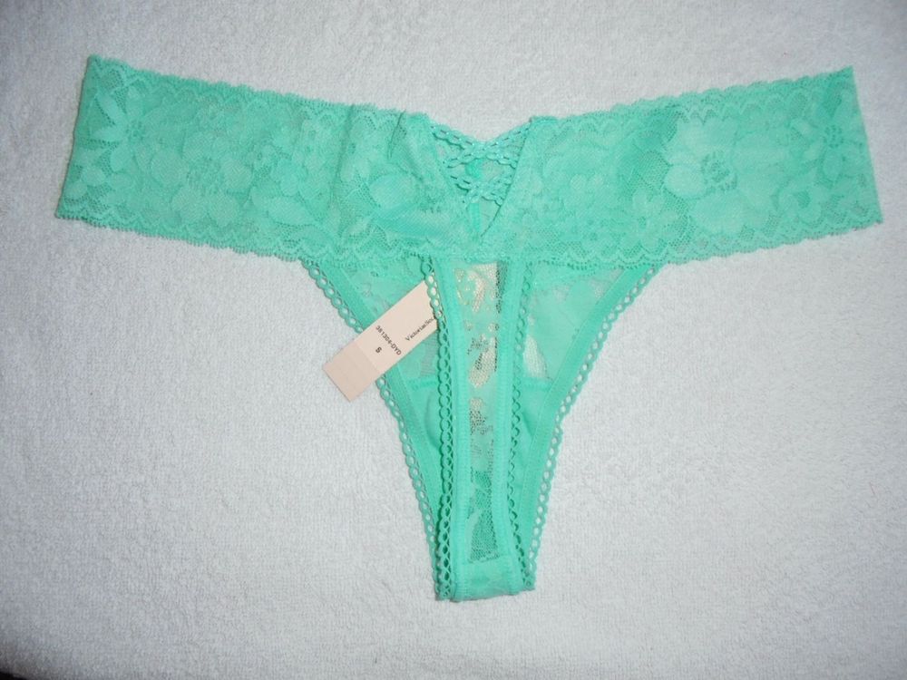 VICTORIA'S SECRET LACIE THONG, M, NEU, RÜCKSEITE...... (Neu und ...