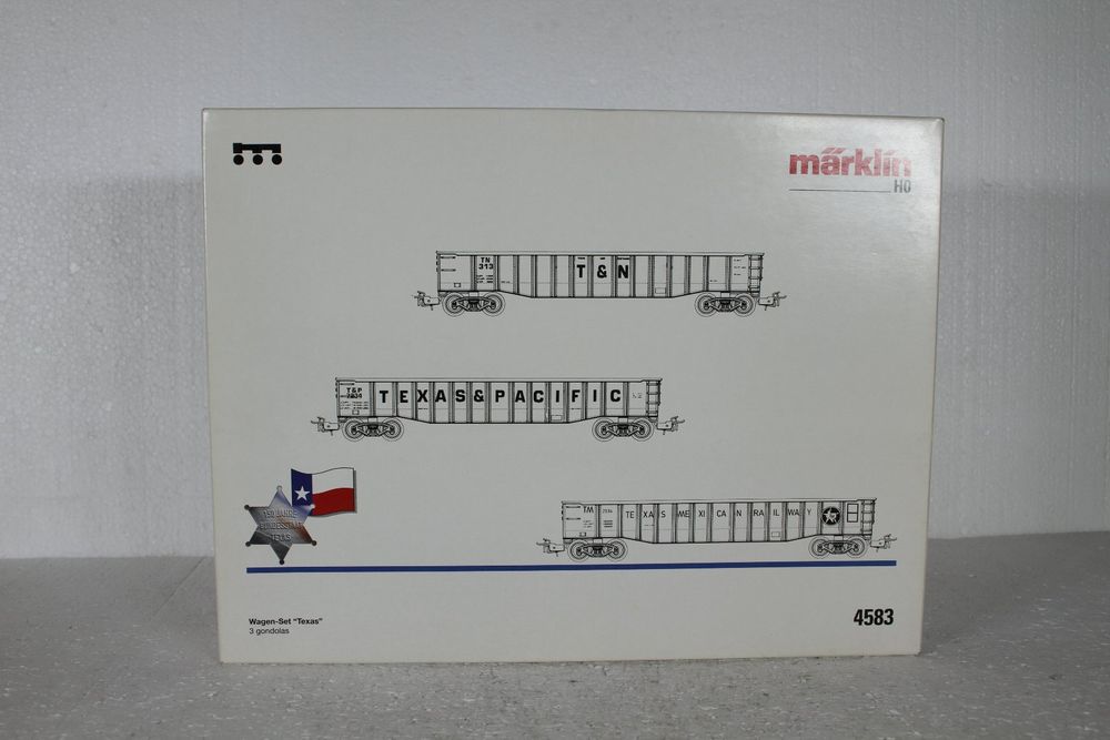 Märklin 4583 Gondola Set USA Texas (Gebraucht) in Triesen für CHF 72 ...