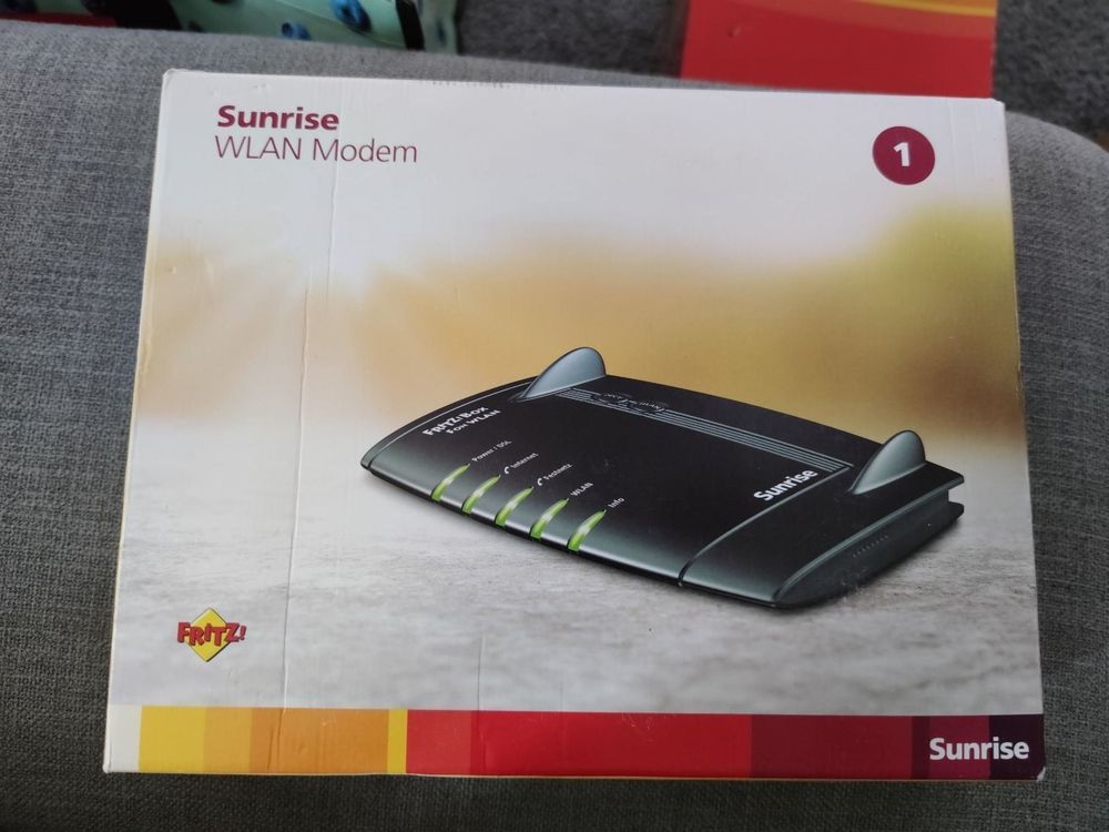 Sunrise Fritz Box /Wlan Modem 7390 (Gebraucht) in St. Gallen für CHF 3 ...