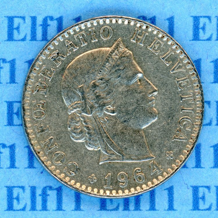 CHF___0.20 1964 vz 20 Rappen (Gebraucht) in Widnau für CHF 3 – mit Lieferung auf Ricardo kaufen