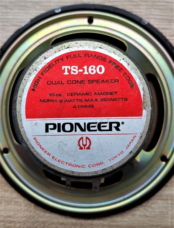 Haut-parleur 16cm - Pioneer TS-160 - Old school (Gebraucht) in ...