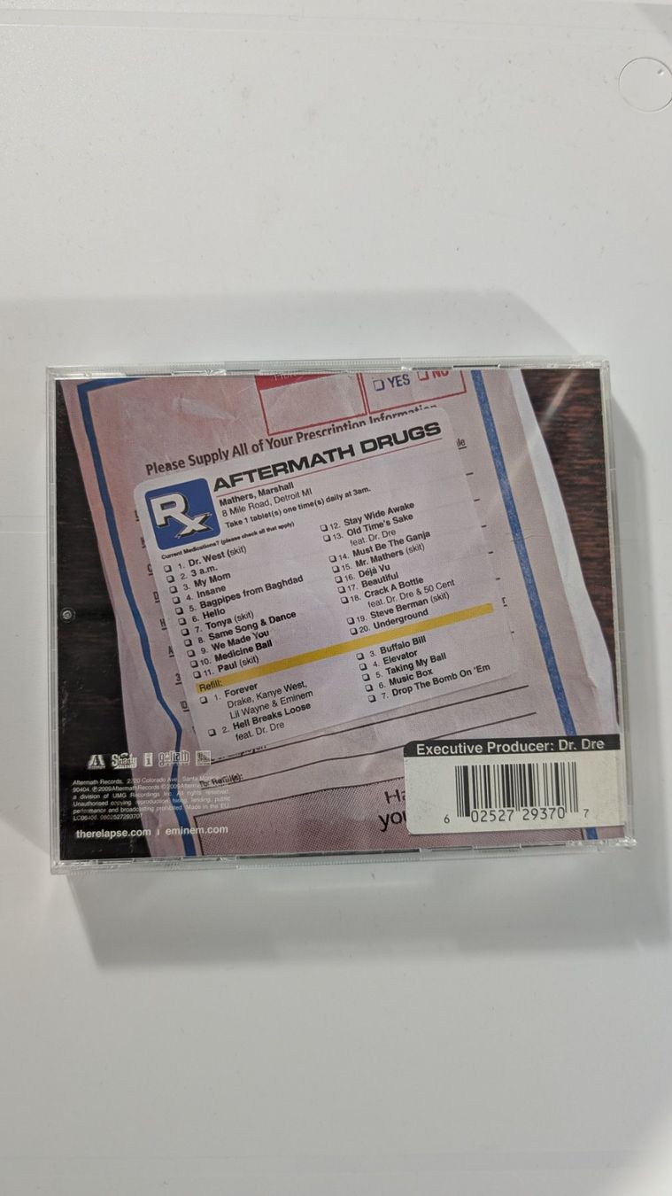 Eminem - Relapse Refill (2CD Deluxe Edition) (Neu (gemäss Beschreibung ...