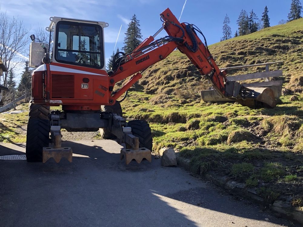 Menzi Muck Bagger Schreitbagger Traktor | Acheter sur Ricardo