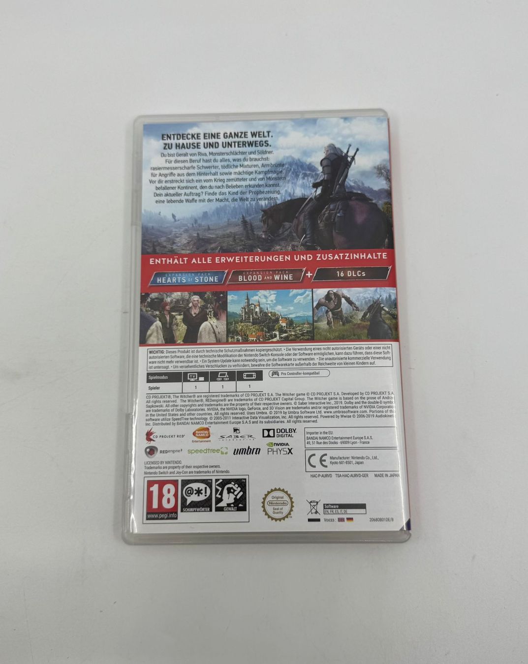 The Witcher Wild Hunt III (Complete) (Nintendo Switch) (Gebraucht) in ...