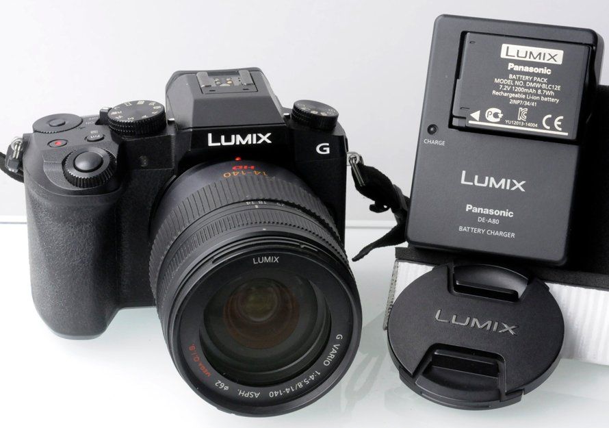 Panasonic Lumix DMC-G70 Kit mit Lumix G Vario 14-140mm Asph. (Gebraucht ...