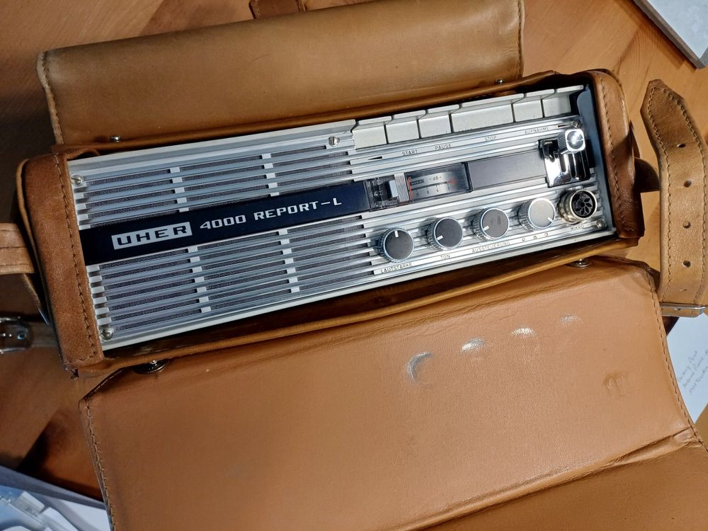 Uher 4000 Report-L - Legendäres Tonbandgerät für Sammler | Kaufen auf Ricardo