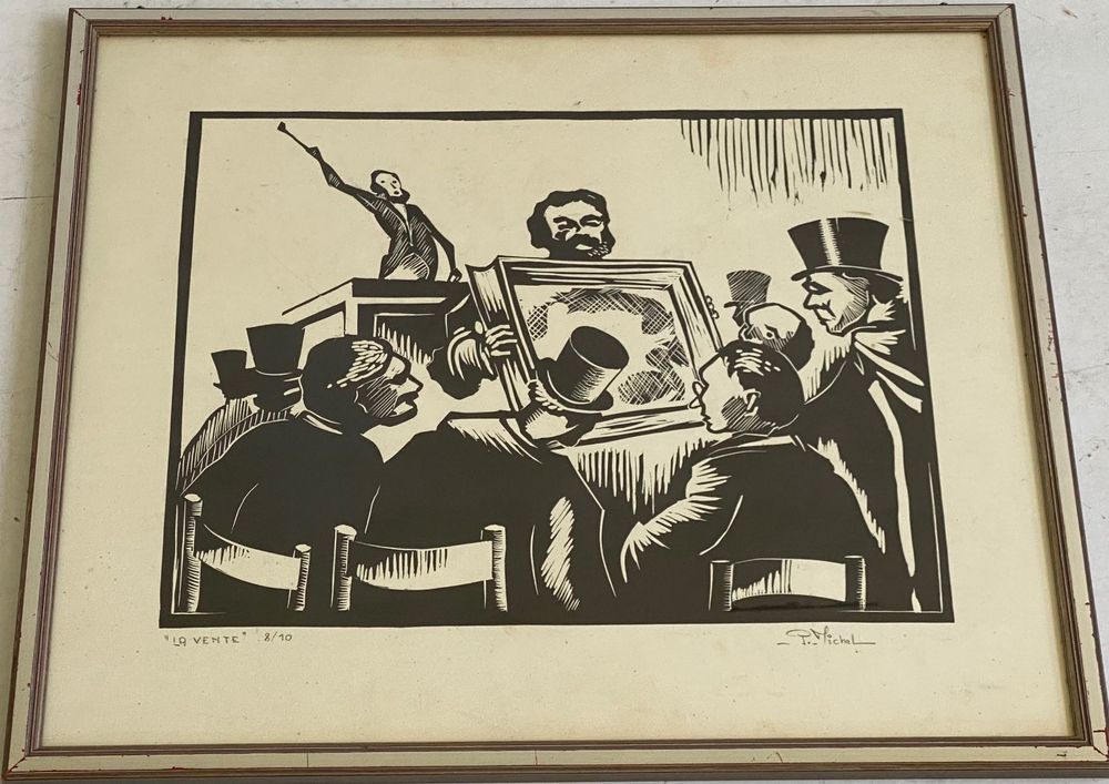 Paul MICHEL (1951)Holzschnitt Handsigniert (Gebraucht) in Root für CHF 5 – mit Lieferung auf ...