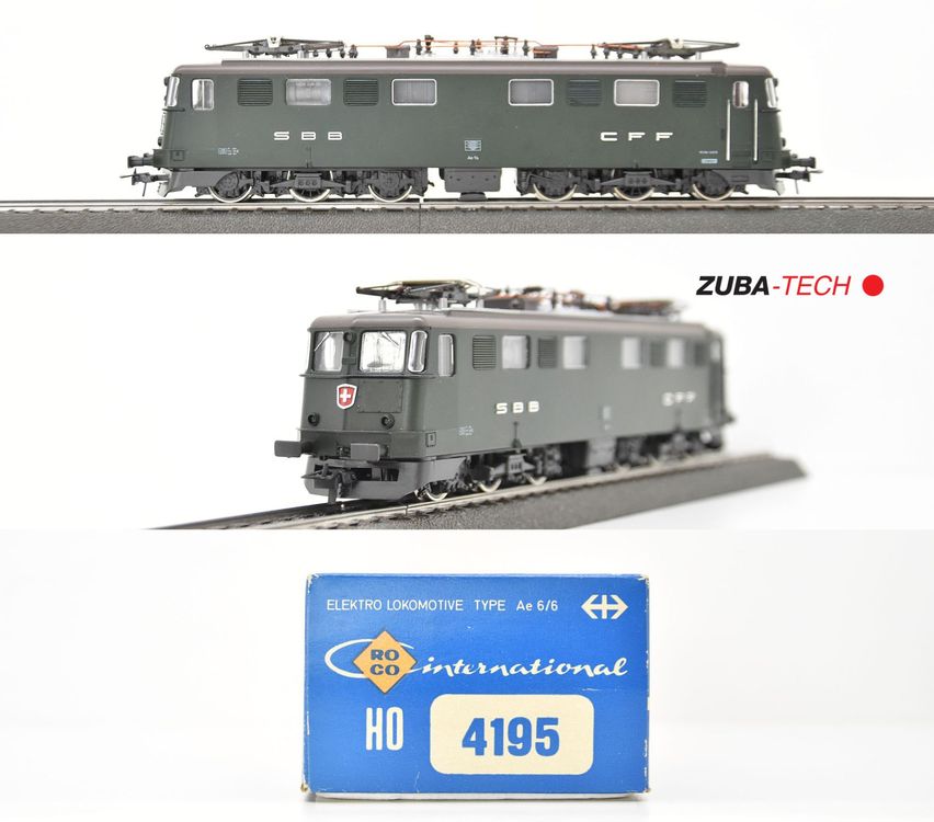 Roco 4195 E-Lok Ae 6/6 SBB, H0 GS analog mit OVP (Neu (gemäss Beschreibung)) in St. Gallen für ...