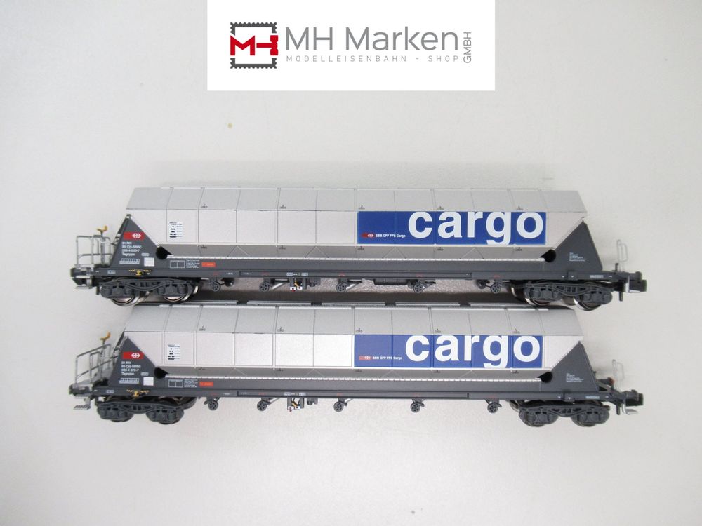 Hobbytrain H23468 2x Schüttgutwagen "Kakao Transport" Spur N | Kaufen auf Ricardo