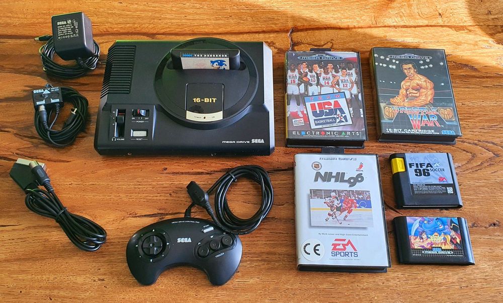 Sega Mega Drive 16-Bit inkl. Sonic | Kaufen auf Ricardo
