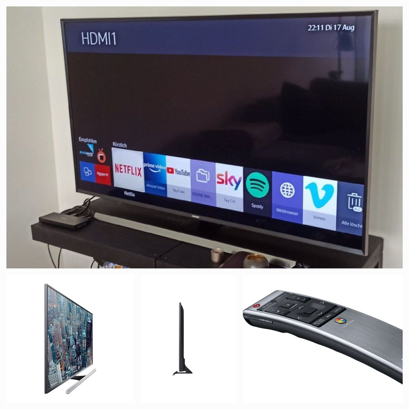 Samsung Smart TV 55 Zoll 140cm UHD 4K WIFI (Gebraucht) in Oberengstringen für CHF 339 – nur ...