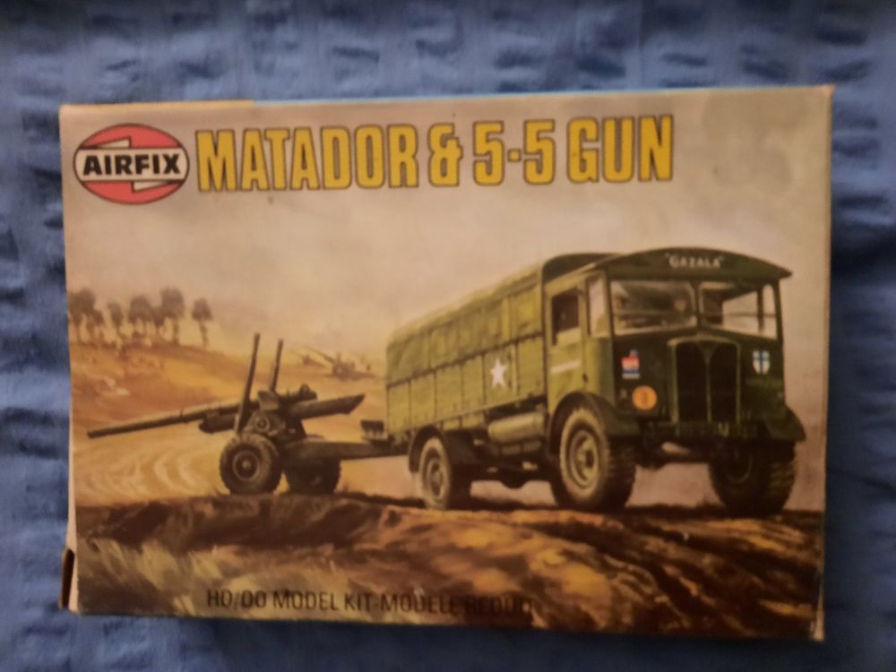 Militärmodell MATADOR + 5-5 Gun AIRFIX H0/00 Scale | Kaufen auf Ricardo
