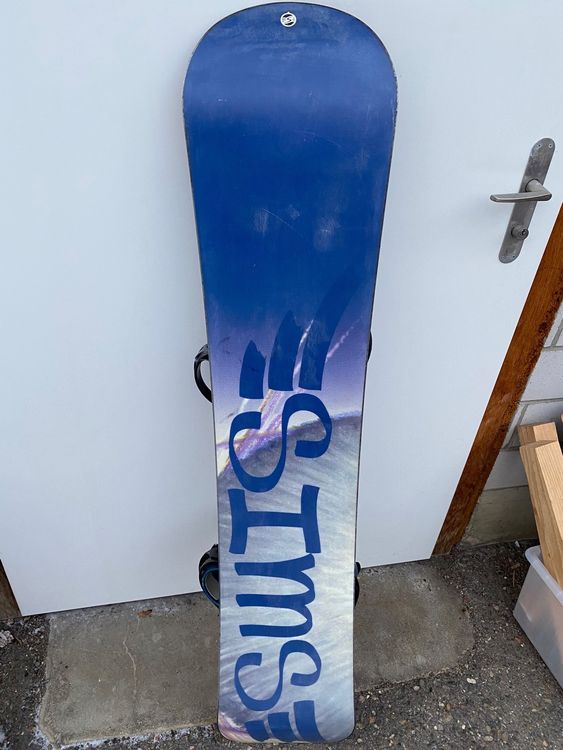 SNOWBOARD VON SIMS MIT BURTON BINDUNG !!!!!!!!!!!! (Gebraucht) in Bauma ...