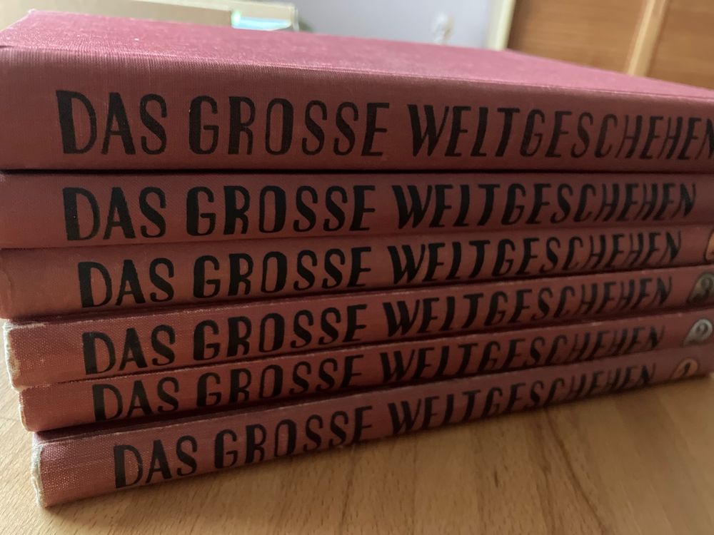 Das grosse Weltgeschehen Band 1 - 6 von Herbert von Moos (Gebraucht) in ...