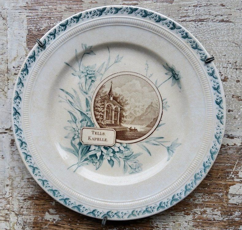 Sammler Teller, Villeroy & Boch, Schweiz, Tells Kapelle (Gebraucht) in ...
