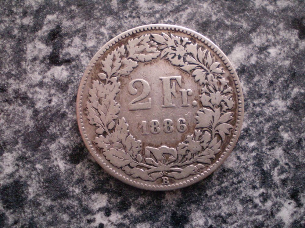 2 Fr. 1886 !!! ab 1.- !!! (Gebraucht) in Dierikon für CHF 6 – mit Lieferung auf Ricardo kaufen