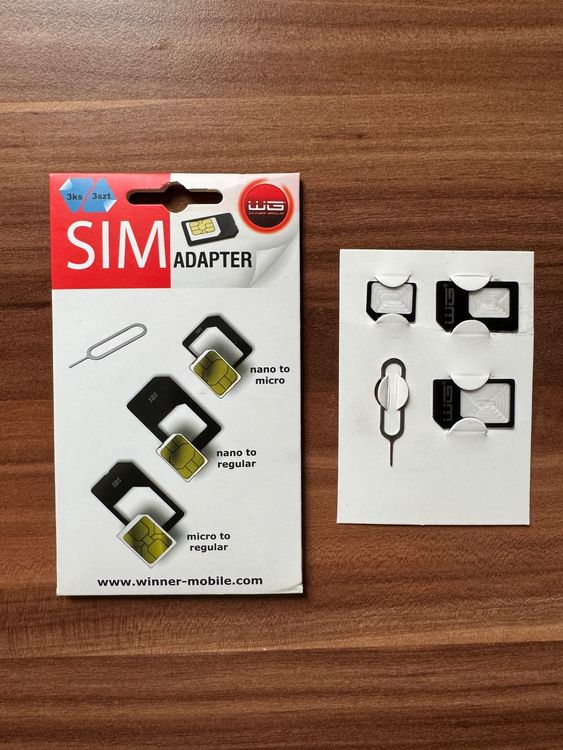 SIM Adapter Nano/Micro/Normal (Gebraucht) in Brugg AG für CHF 1 – mit ...