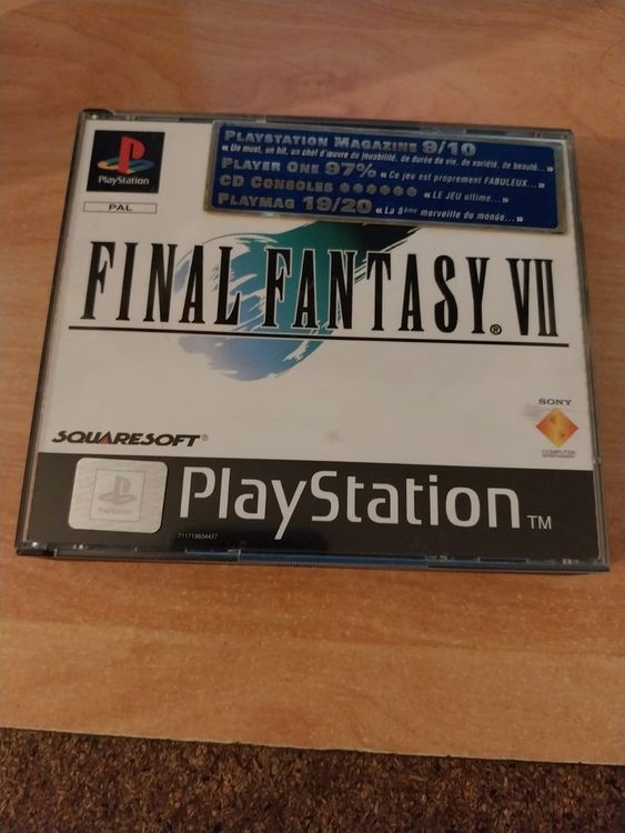 Final Fantasy VII Version PAL PS1 Complet avec Notice (Gebraucht) in ...