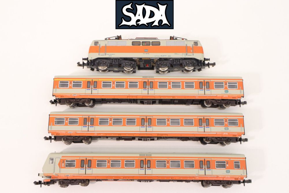 Minitrix 2972, 3141, 3142, 3143, DB "S-Bahn" Analog, Spur N (D'occasion ...