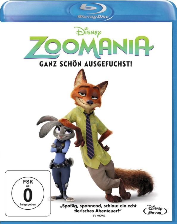 Zoomania / Zootopia (2016) Walt Disney/Animation/Blu-ray (Neu (gemäss ...