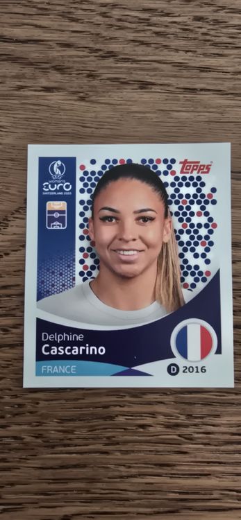 Topps EM 2025 Sticker: Delphine Cascarino, Frankreich nr 250 (Neuf ...
