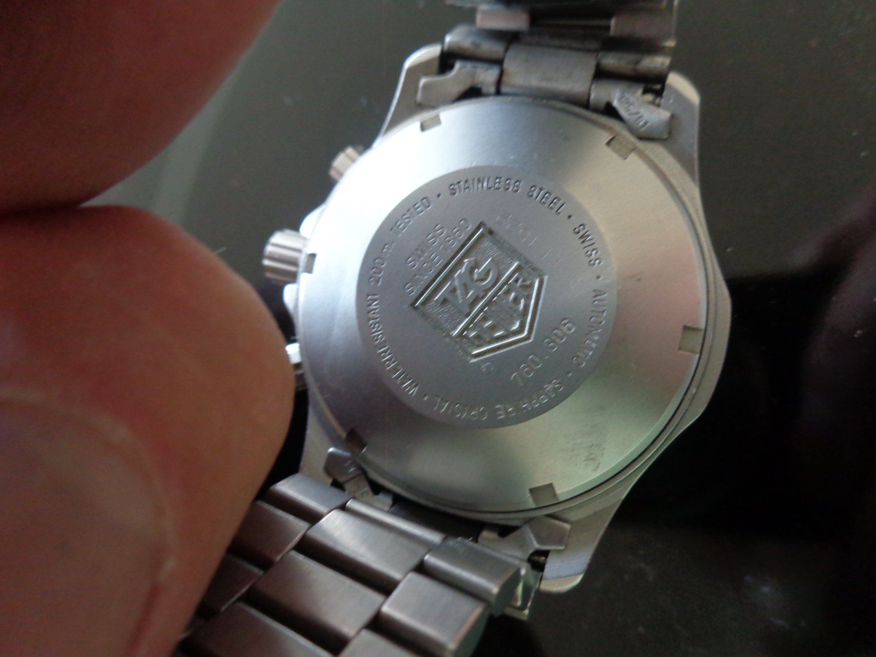 JOLIE MONTRE HOMME TAG HEUER AUTOMATIQUE CHRONOGRAPHE (D'occasion) à ...