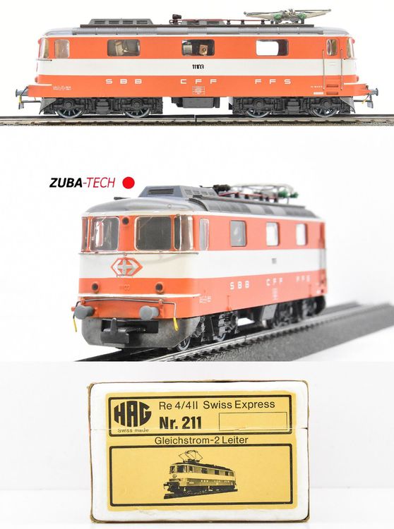HAG 211 E-Lok Re 4/4 II Swiss Express SBB H0 GS Analog OVP (Gebraucht) in St. Gallen für CHF 95 ...