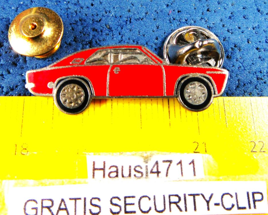 OPEL MANTA ROT AUTO PIN ENAMEL VINTAGE OLDI (Gebraucht) in Ettingen für ...