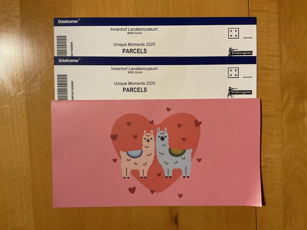 Tickets für Parcels Konzert in Zürich am 03. Juni (Neu (gemäss ...