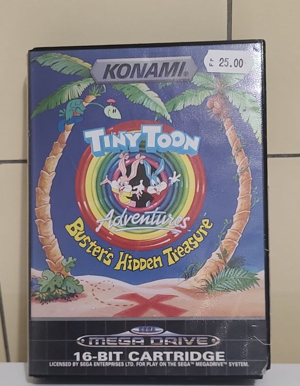 Tiny Toon Adventures Sega Mega Drive Spiel OVP (Gebraucht) in Arisdorf für CHF 30 – mit ...