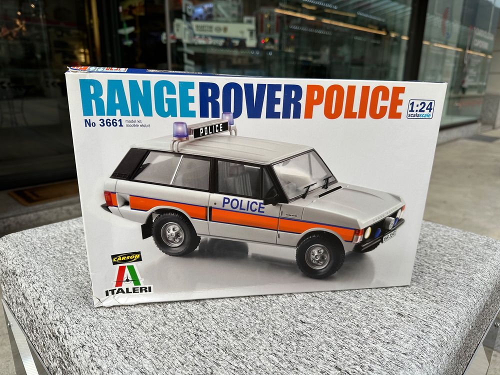 Italeri 1:24 Range Rover Police 3661 (Neu und originalverpackt) in ...