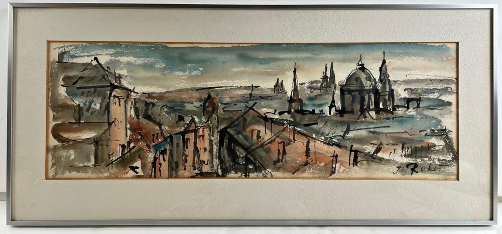 Landschaft Aquarell Signiert. (Gebraucht) in Neuhausen am Rheinfall für CHF 10 – mit Lieferung ...