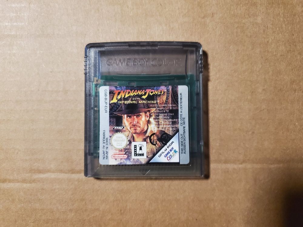 Indiana Jones Infernal Machine GameBoy Color (Gebraucht) in Sion für ...