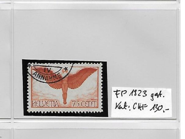 FP 1923 gest. Kat: CHF 130.- (Gebraucht) in Basel für CHF 2 – mit Lieferung auf Ricardo kaufen