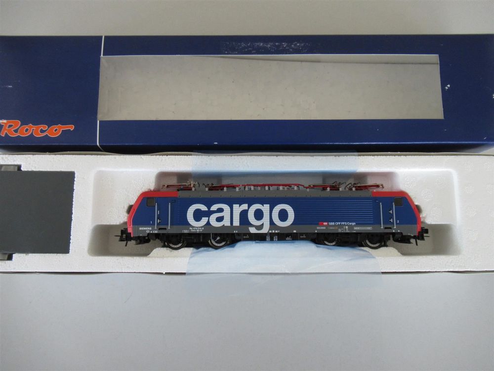 Roco 63666 SBB CARGO RE 474 DC - Analog | Kaufen auf Ricardo